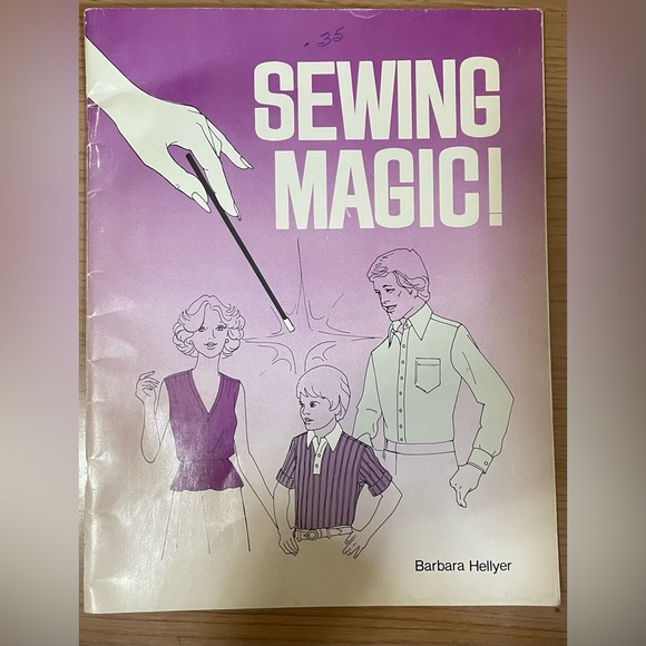 sew/fit books | Office | 97s Vintage Sewing Magic Barbara Hellyer Art ...
